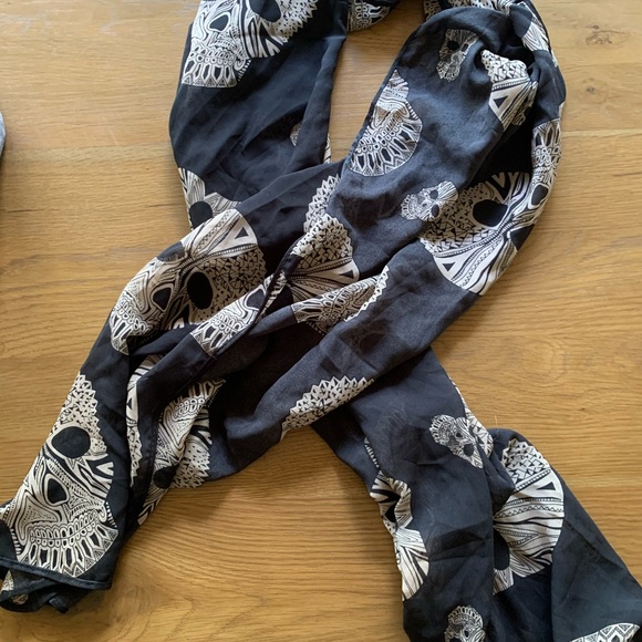 Accessories | Skeleton Scarf | Poshmark